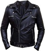 Brando Style Leather jacket Fashion Jacket | skstoresonline.com